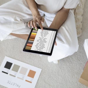 DMC Thread Color Chart | Printable Floss List PDF | Cross Stitch DMC ...