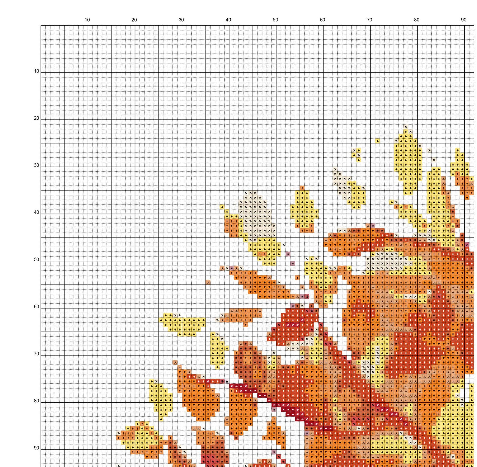 Tree of Life Cross Stitch Pattern, Crossstitch Tree of Life, Colorful ...