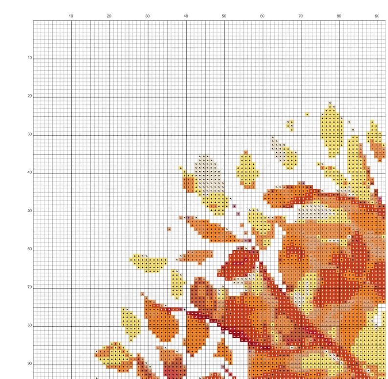 Tree of Life Cross Stitch Pattern | Crossstitch Tree of Life | Colorful ...