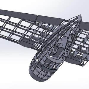 1/6 Grumman F7F Tigercat - DXF Plans - Etsy