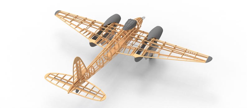 1/9 De Havilland Mosquito - DXF Plans - Etsy