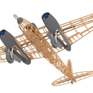 1/9 De Havilland Mosquito - DXF Plans - Etsy