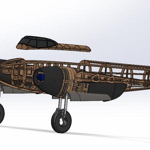 1/9 De Havilland Mosquito - DXF Plans - Etsy