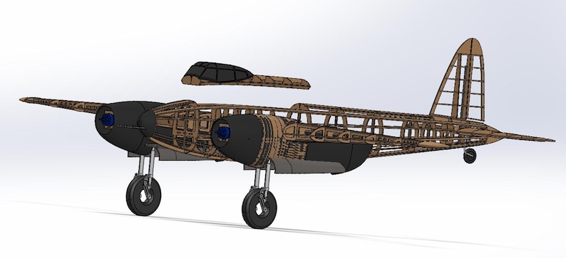 1/9 De Havilland Mosquito - DXF Plans - Etsy