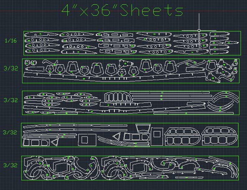 36" Noorduyn Norseman - DXF Plans - Etsy