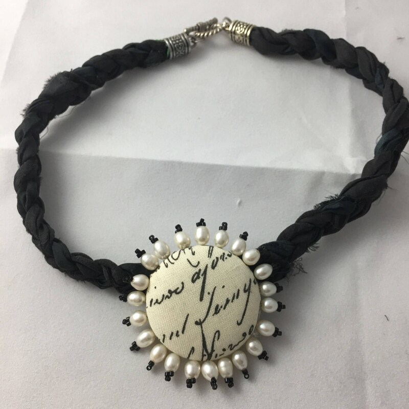 Sari Ribbon Necklace - Etsy