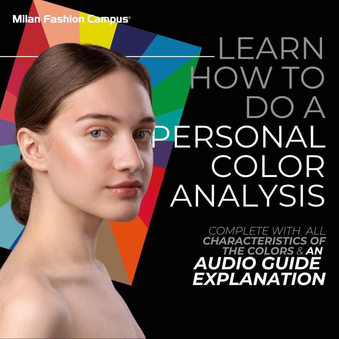 Learn How to Do a Personal Color Analysis Complete With All Armocromia ...