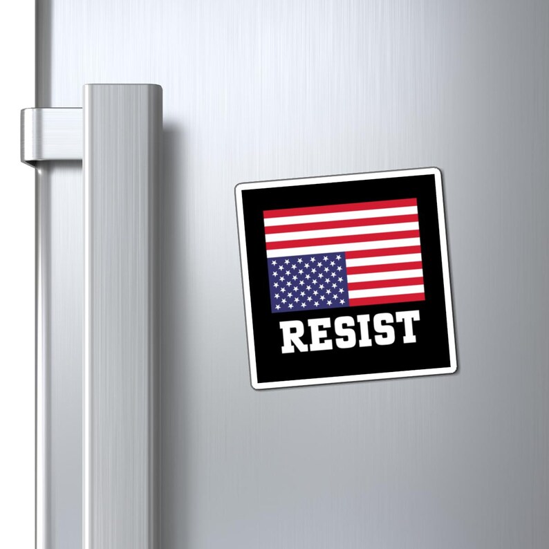 Resist Magnet Upside Down American Flag Design, Distress Signal ...