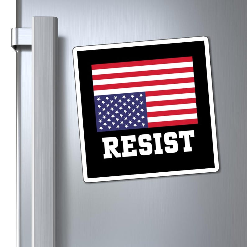 Resist Magnet Upside Down American Flag Design, Distress Signal ...