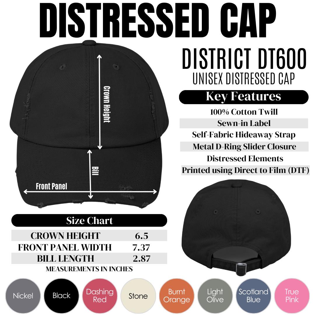 SOS Upside Down American Flag Distress Signal Hat, Unisex Distressed ...