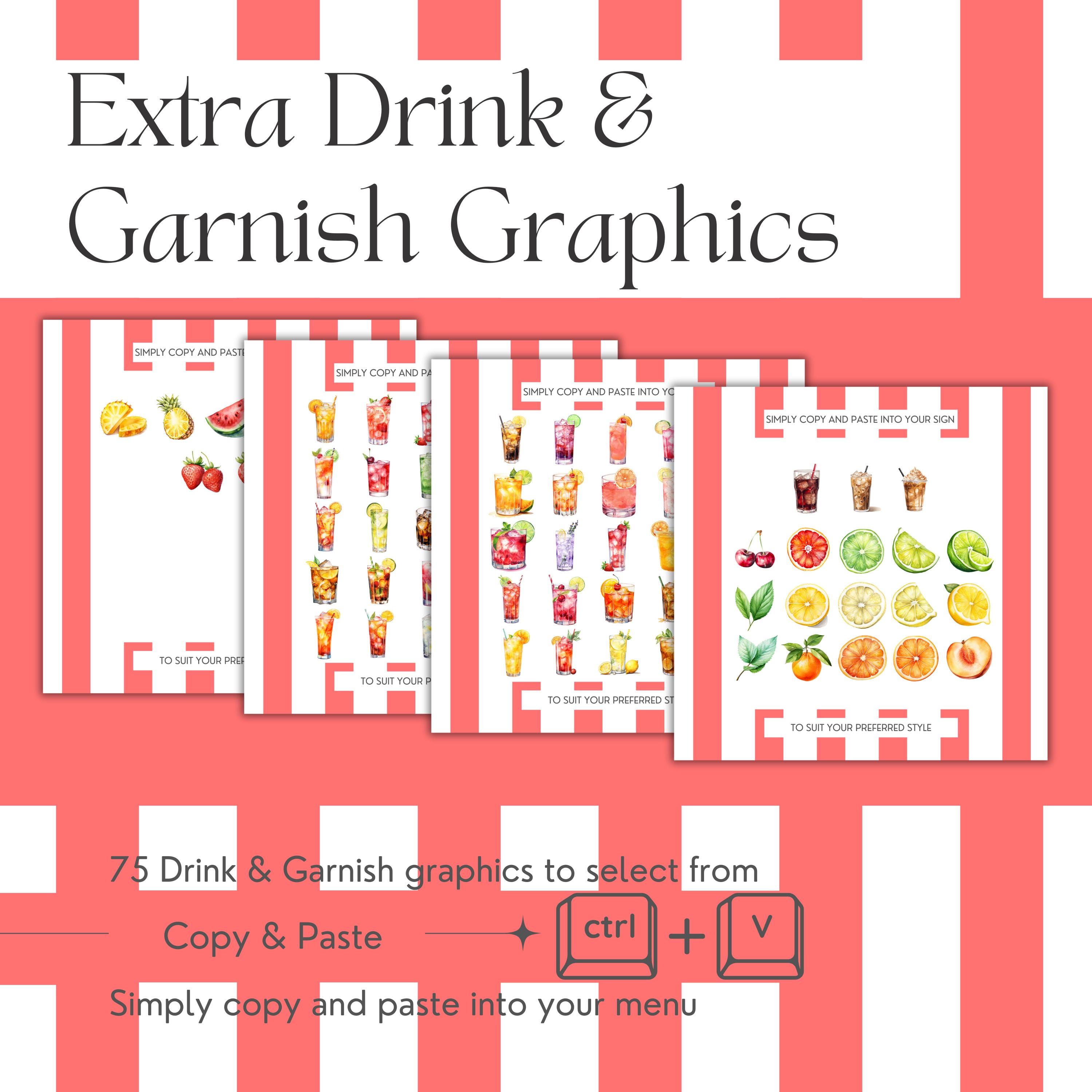 Dirty Soda Bar Sign | Editable Wedding, Graduation Party Bar Menu ...