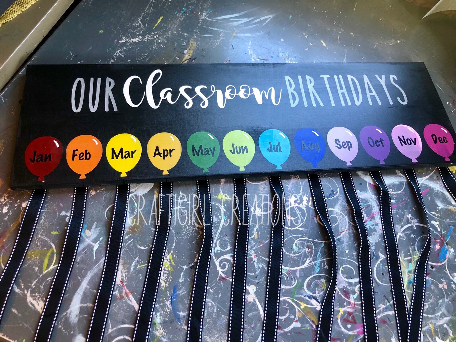 Classroom Birthday Sign Calendar Classroom Decor - Etsy