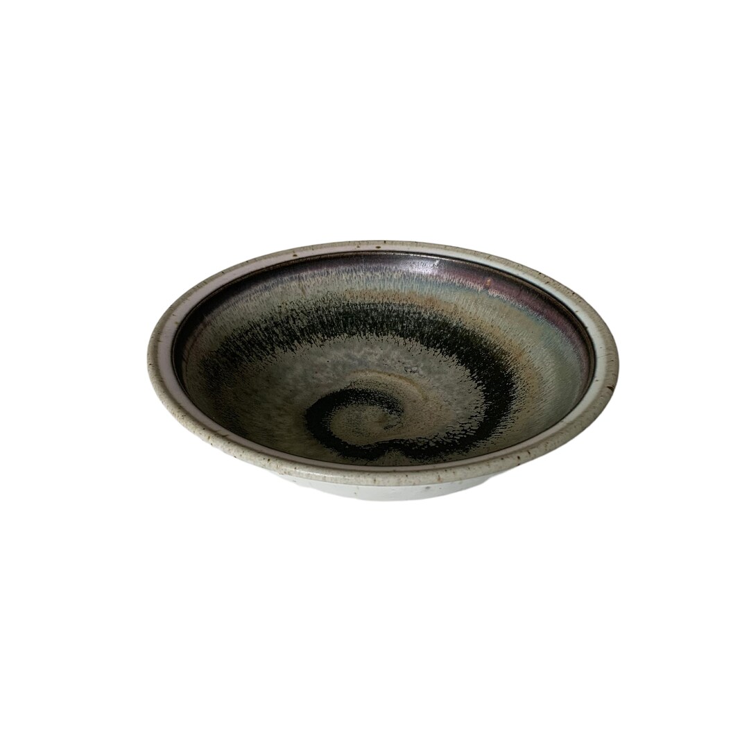 Vintage Allan Pace Stoneware Bowl - Etsy