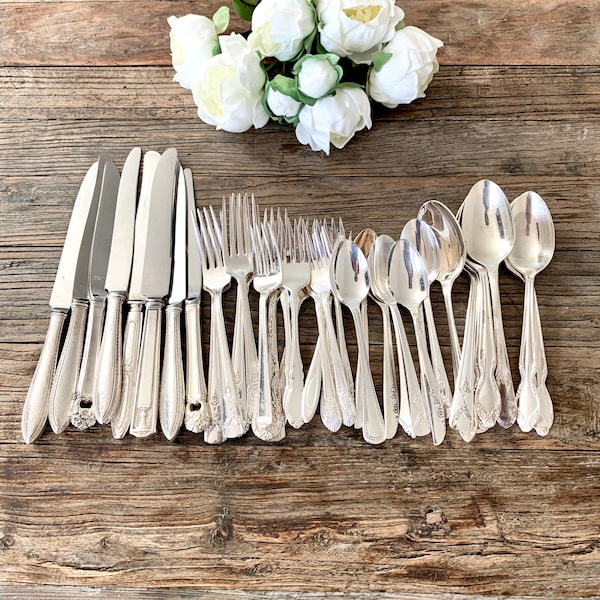 Silver Flatware - Etsy