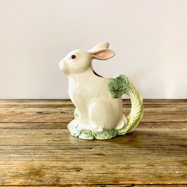 Rabbit Pitcher - Etsy