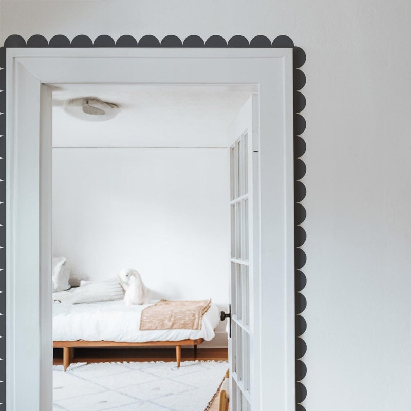 Scallop Wall Decal - Etsy