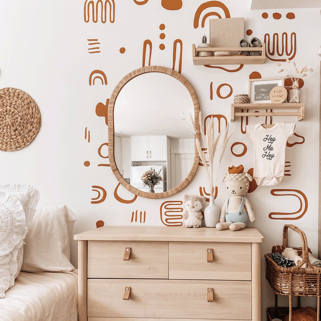 Bohemian Rhythms Wall Decals | Urbanwalls - Etsy