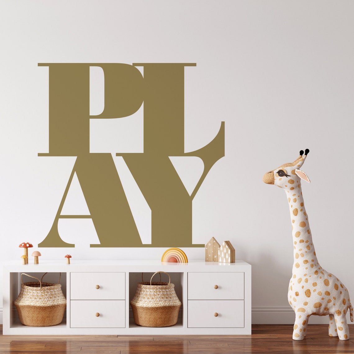 PLAY Wall Decal Urbanwalls - Etsy