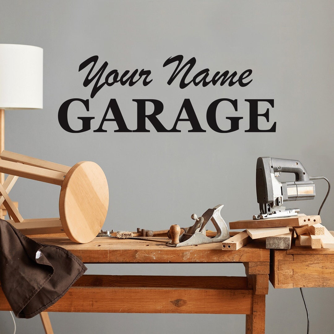 Custom Garage Wall Decals | Urbanwalls - Etsy