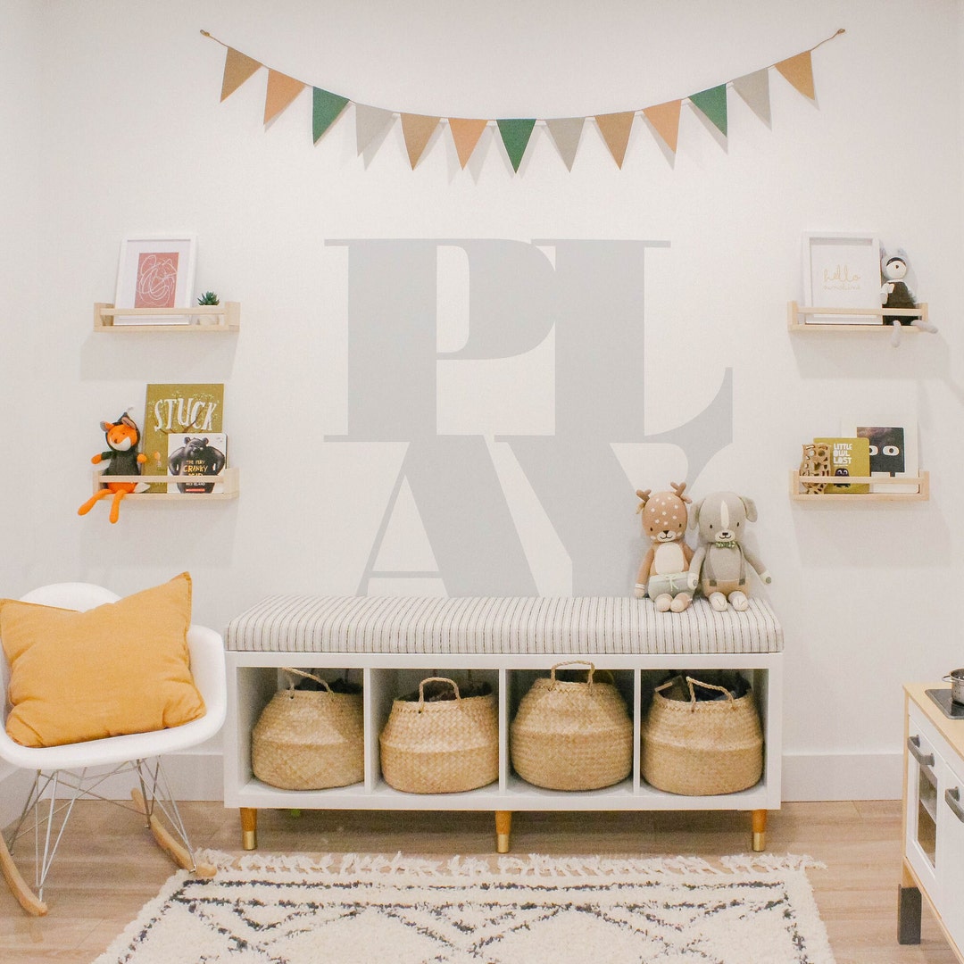PLAY Wall Decal | Urbanwalls - Etsy