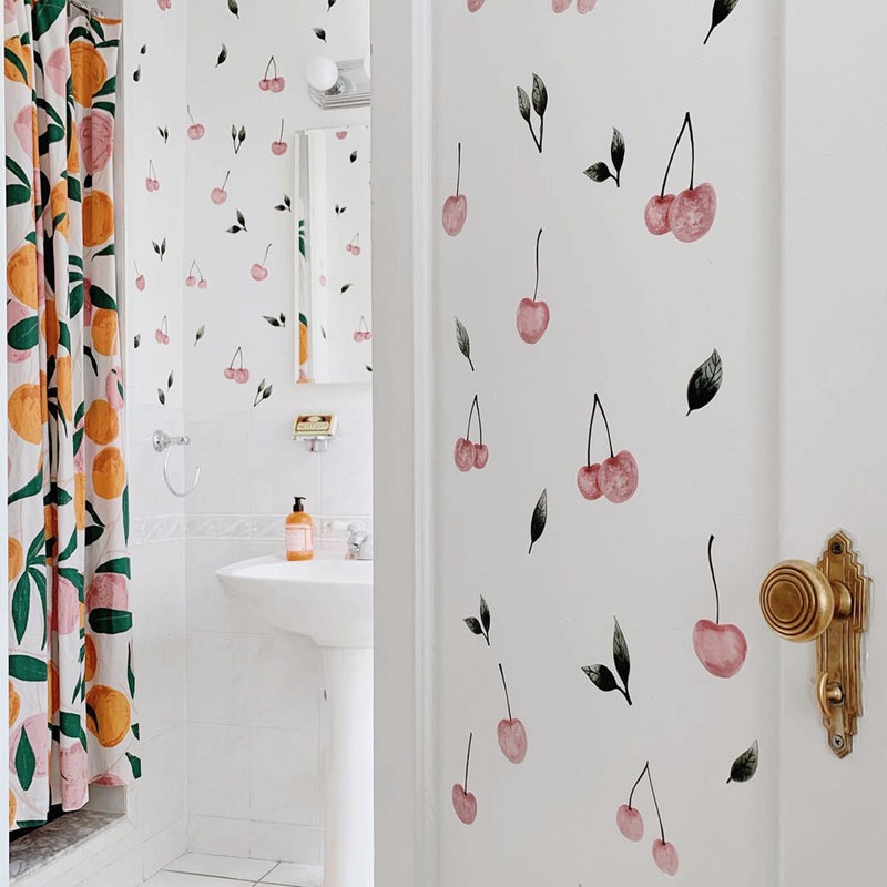 Cherry Wall Decals - Etsy