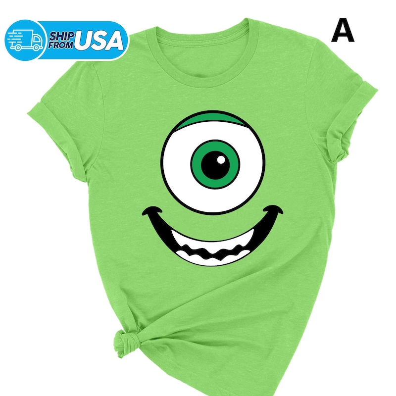 Mike Wazowski Shirt - Etsy
