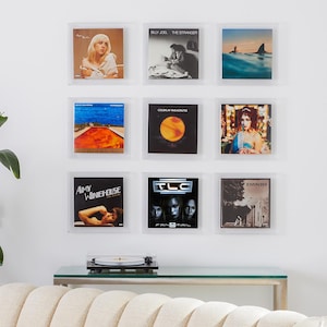Display & Play Floating Magnetic Vinyl Record Album Frame - Etsy