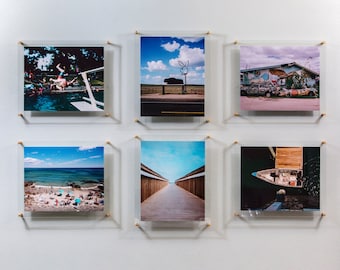 Wexel Art 8 X 10 Photo Double Panel Acrylic Floating Wall Frame - Etsy