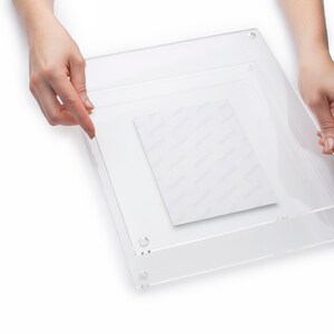 Triplo Set of 3 Mixed Double Panel Acrylic Float Frames - Etsy