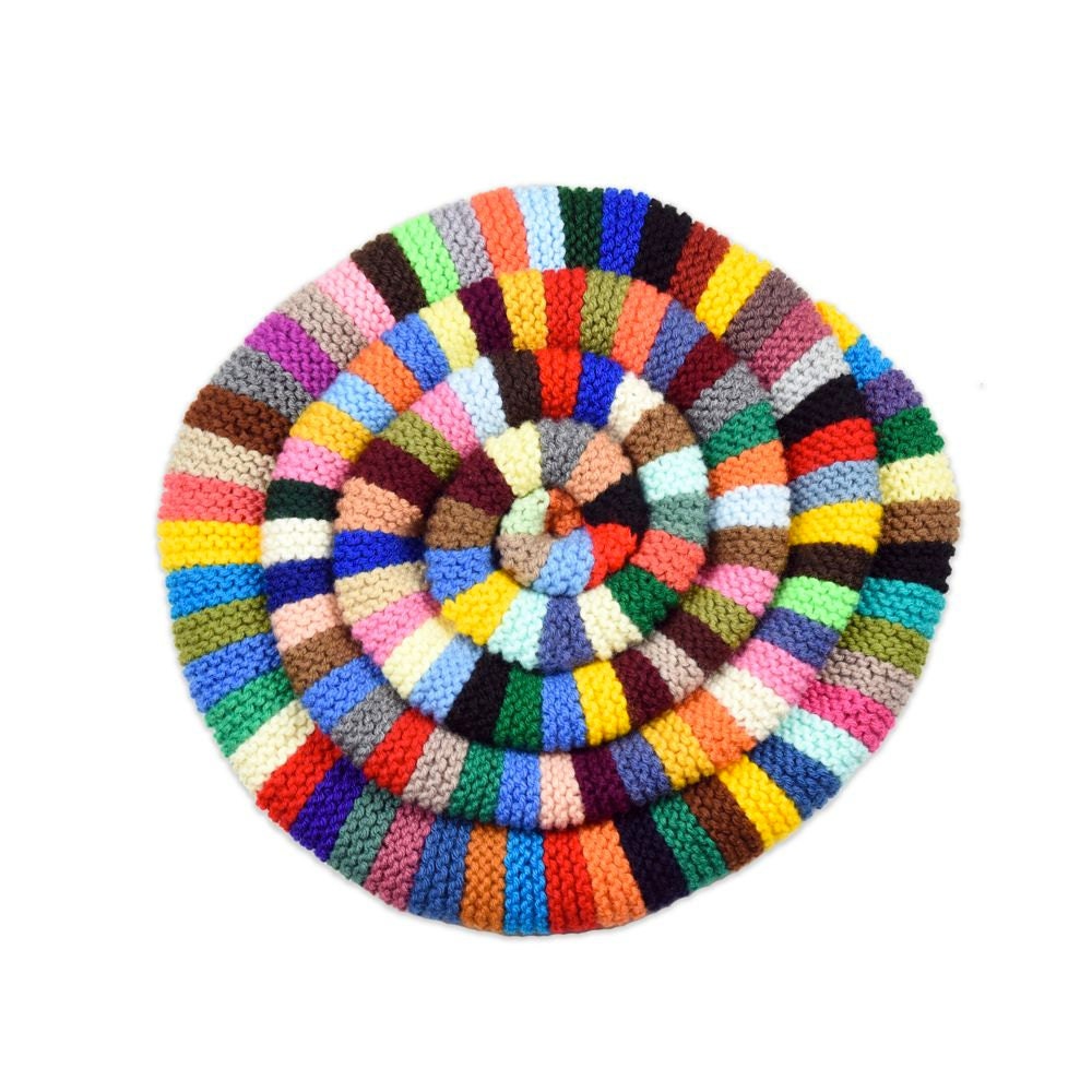Chair Pad - Eames Chair Pad - Rocking Chair Cushion - Knitted Seat Pad ...