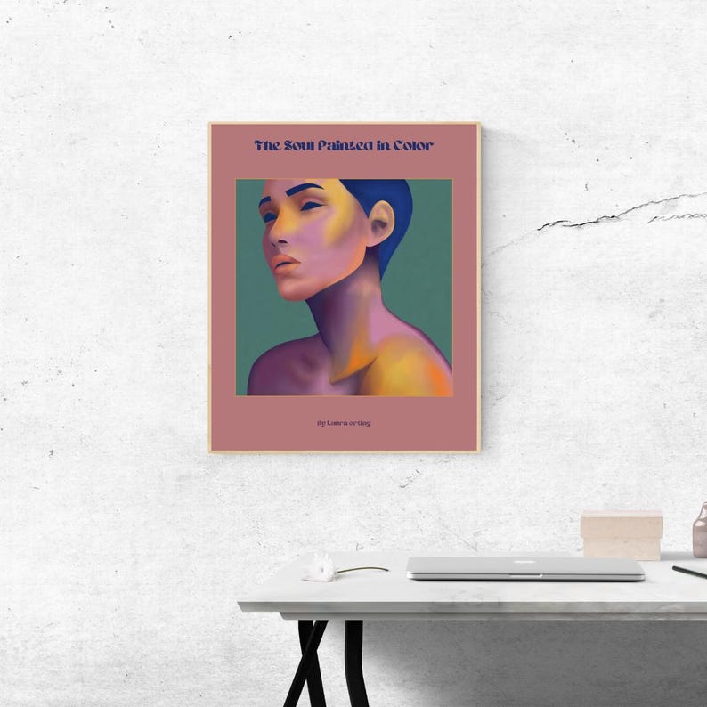 The Soul Painted in Color Poster Prints - Etsy