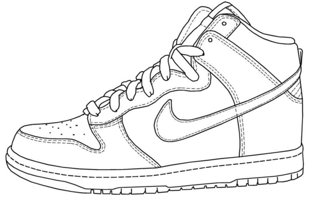 Nike Dunk Sneaker DIY Canvas Kit – Pre-drawn Painting Set for ...