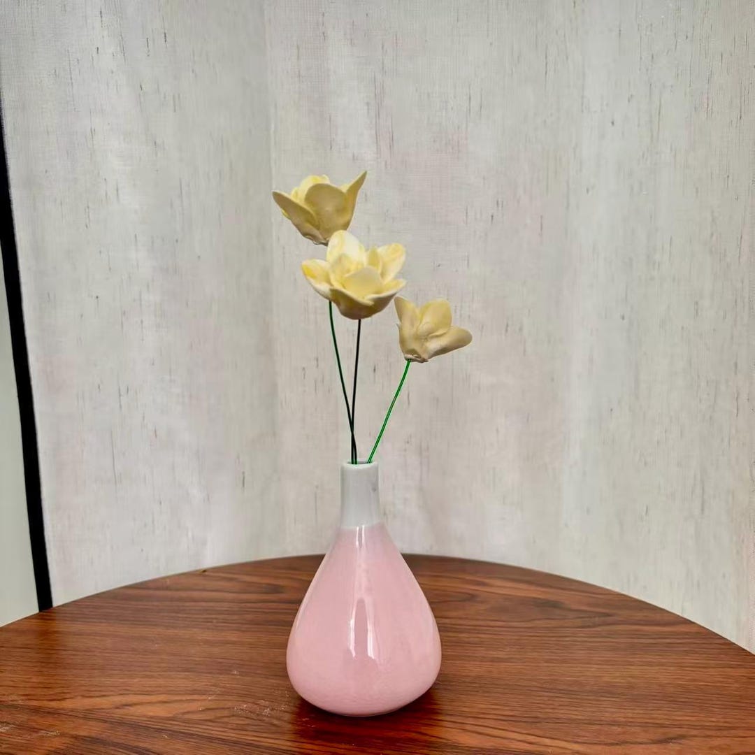 Two Random Ceramic Mini Vases, Each With a Height Between 5-10cm. - Etsy