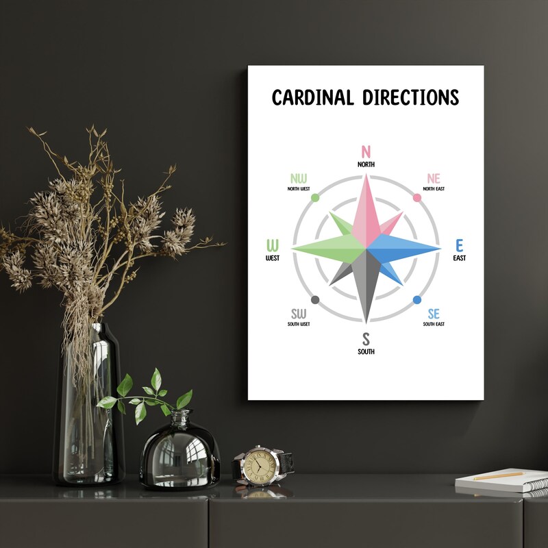 Cardinal Direction - Etsy