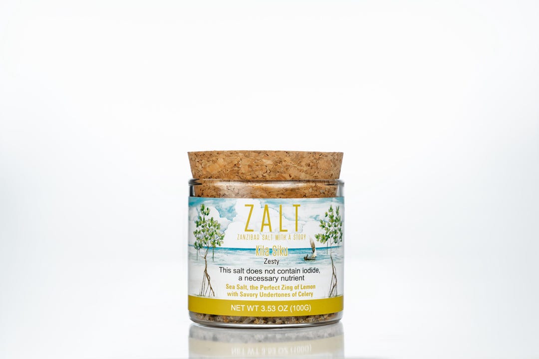 ZALT Kila Siku – Zesty Seasoned Salt Pinch Pot, 3.53oz | Hand-harvested ...