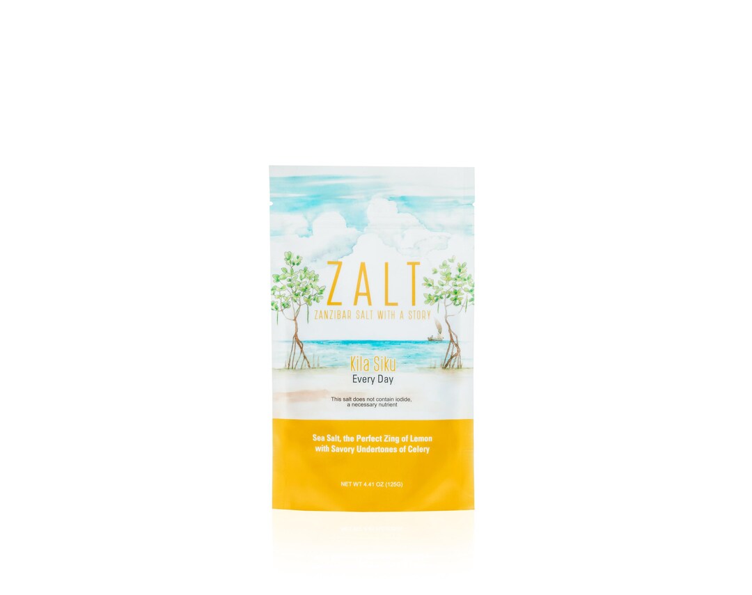 ZALT Kila Siku – Zesty Seasoned Salt Pouch, 4.41oz | Hand-harvested ...