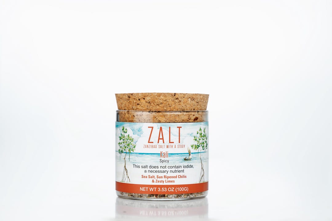 ZALT Kali – Spicy Seasoned Salt Pinch Pot, 3.53oz | Hand-harvested ...