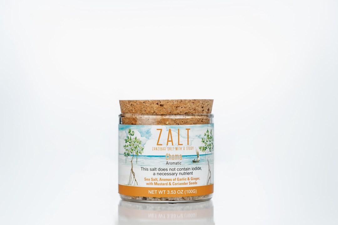 ZALT Choma - Aromatic Seasoned Salt Pinch Pot, 3.53oz / Hand-harvested ...