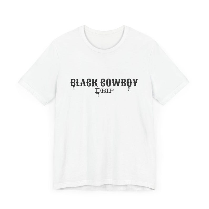 Black Cowboy Drip Tshirt, Boots on the Ground, Black Cowboy Tshirt ...