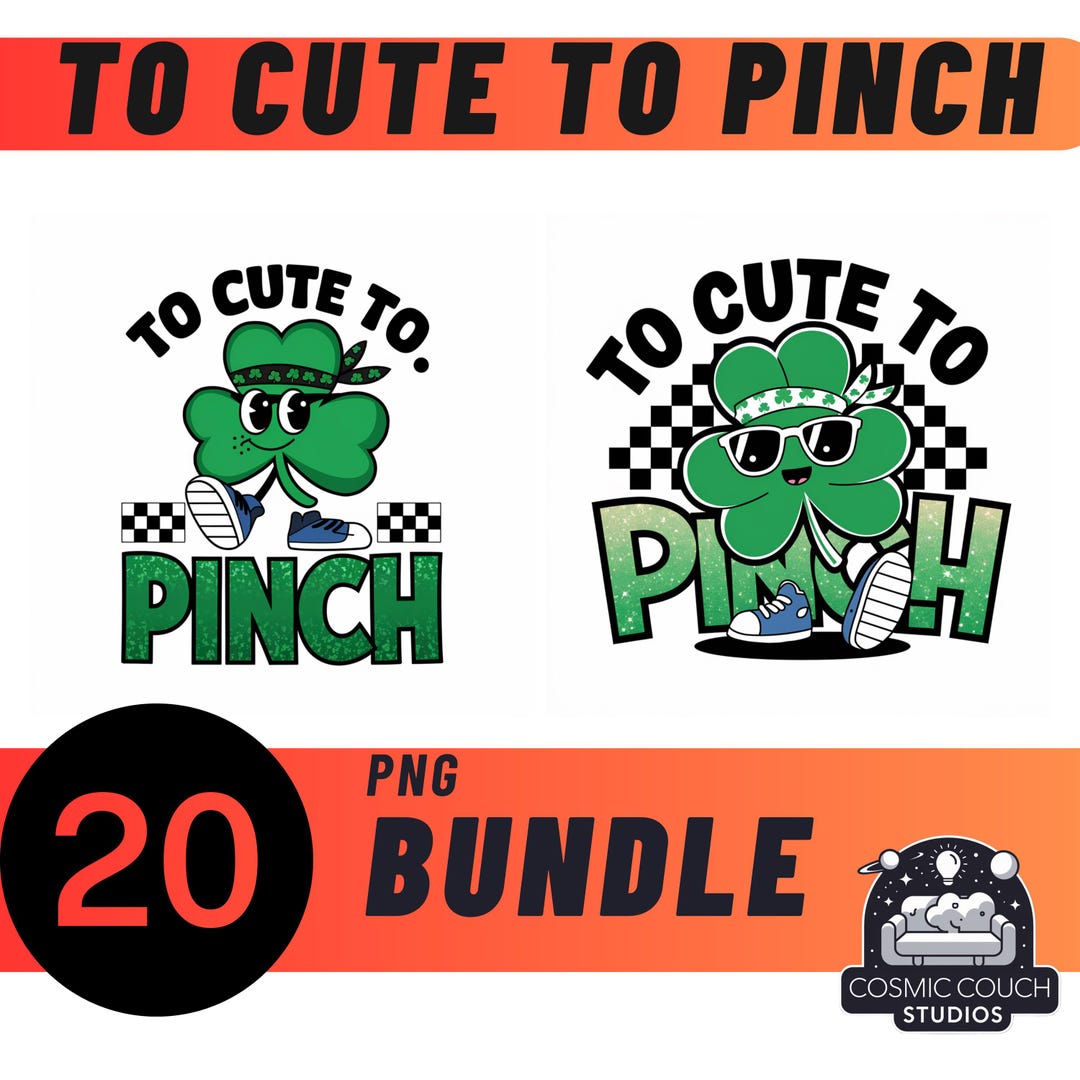 Boy Shamrock Character Clip Art to Cute to Pinch Digital Download for ...