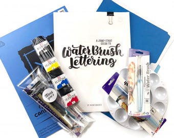 Beginners Guide to Brush Lettering - Etsy