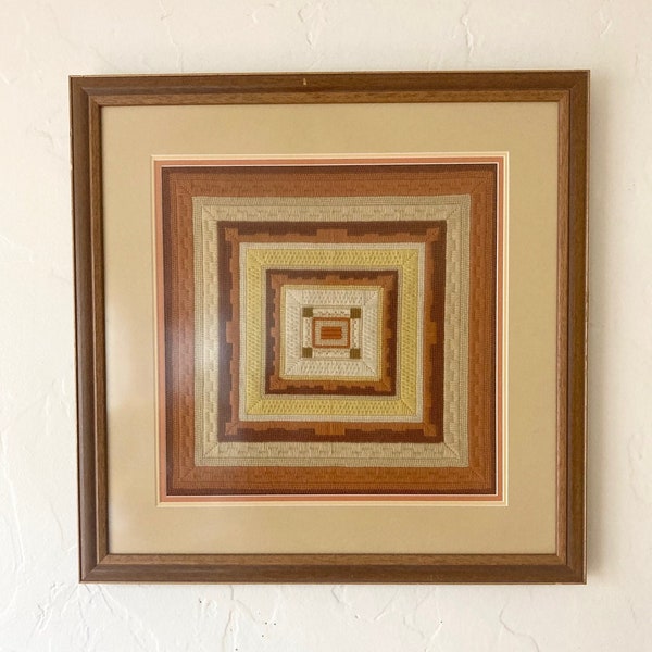 Geometric Needlepoint - Etsy