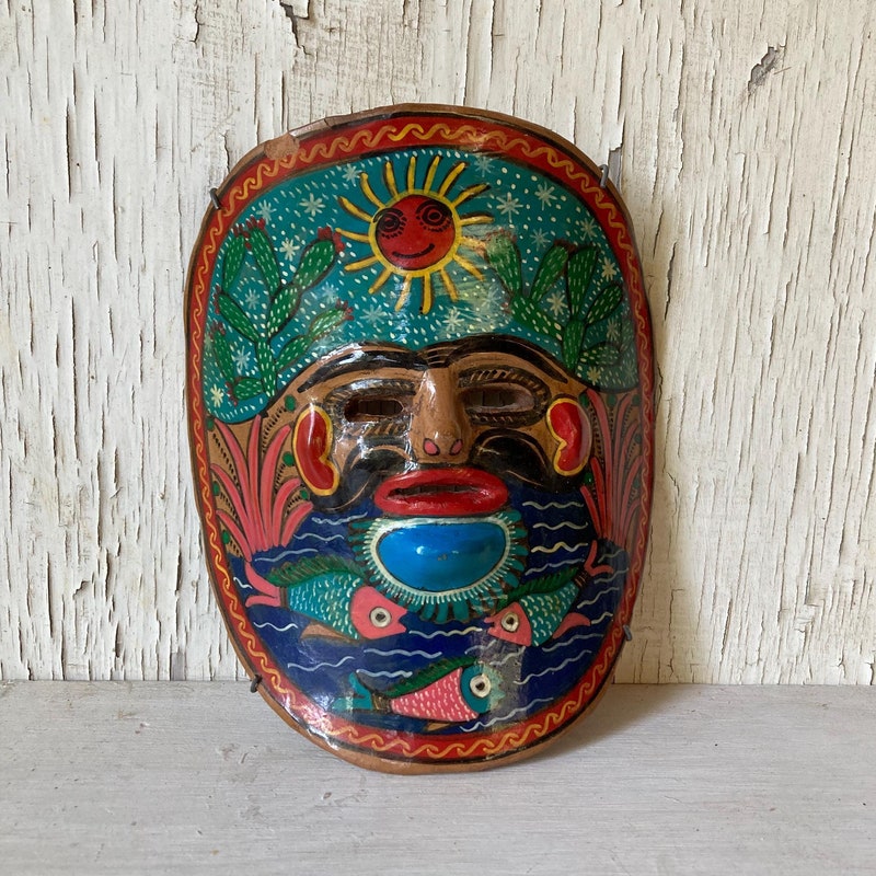 Mexican Face Mask - Etsy
