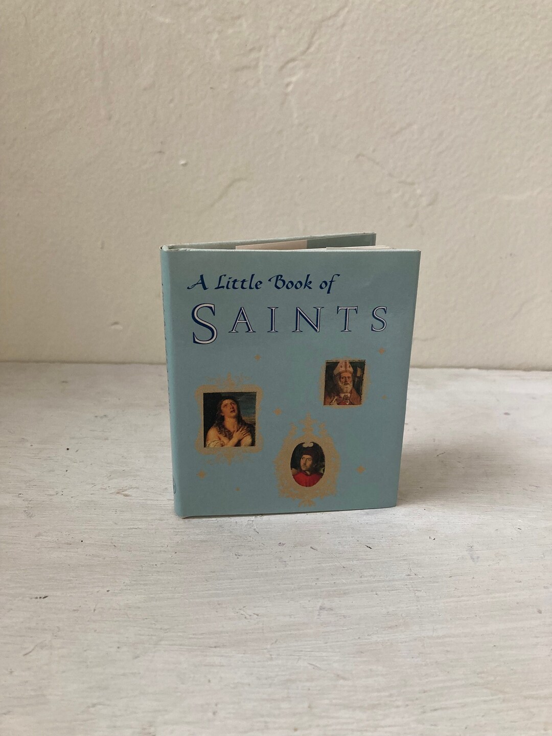 Reserved__vintage Miniature "the Little Book of Saints," 1995, 1990's ...