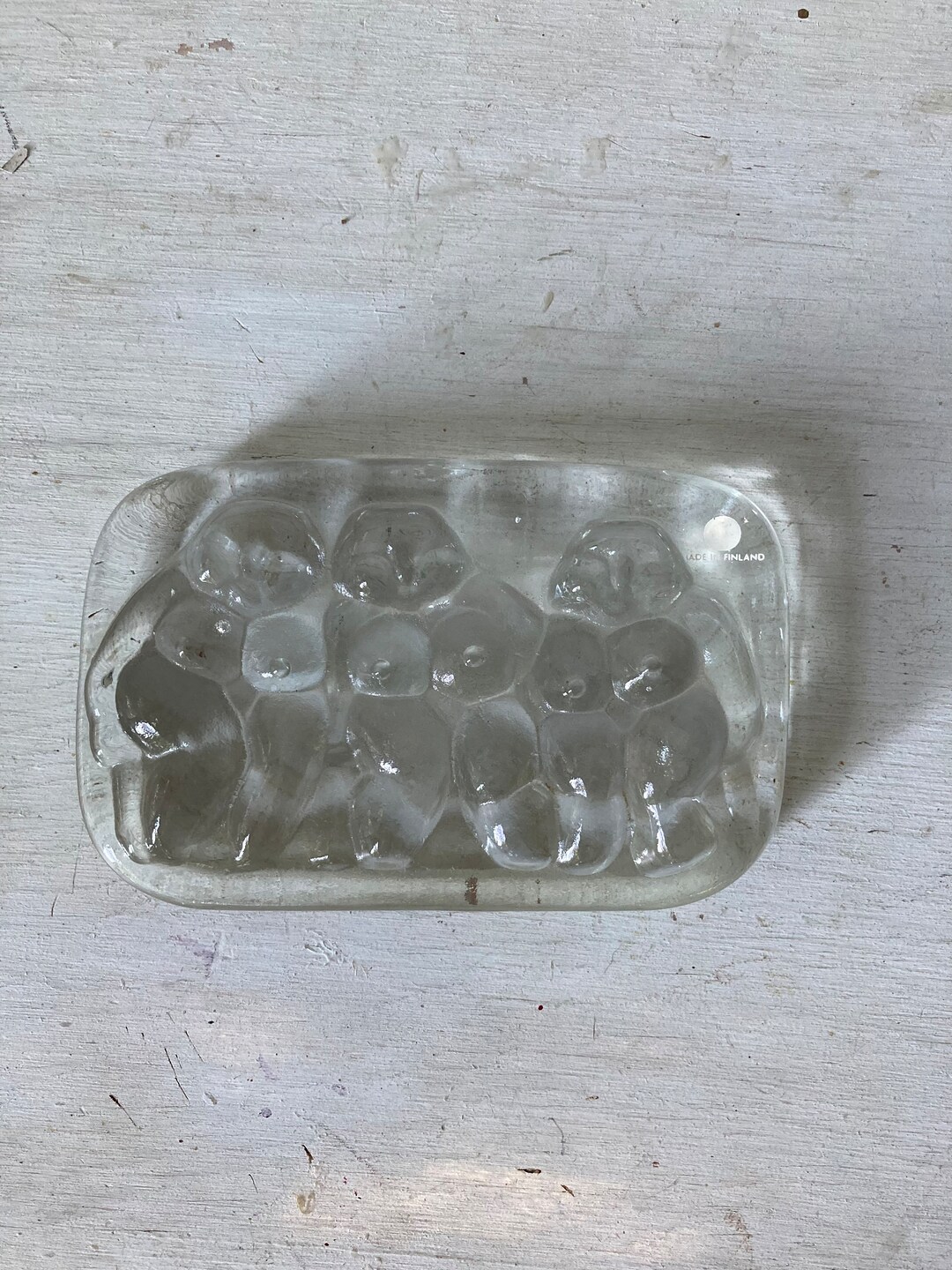 Vintage Glass Paperweight by Jorma Vennola, Made in Finland, Ladies in ...
