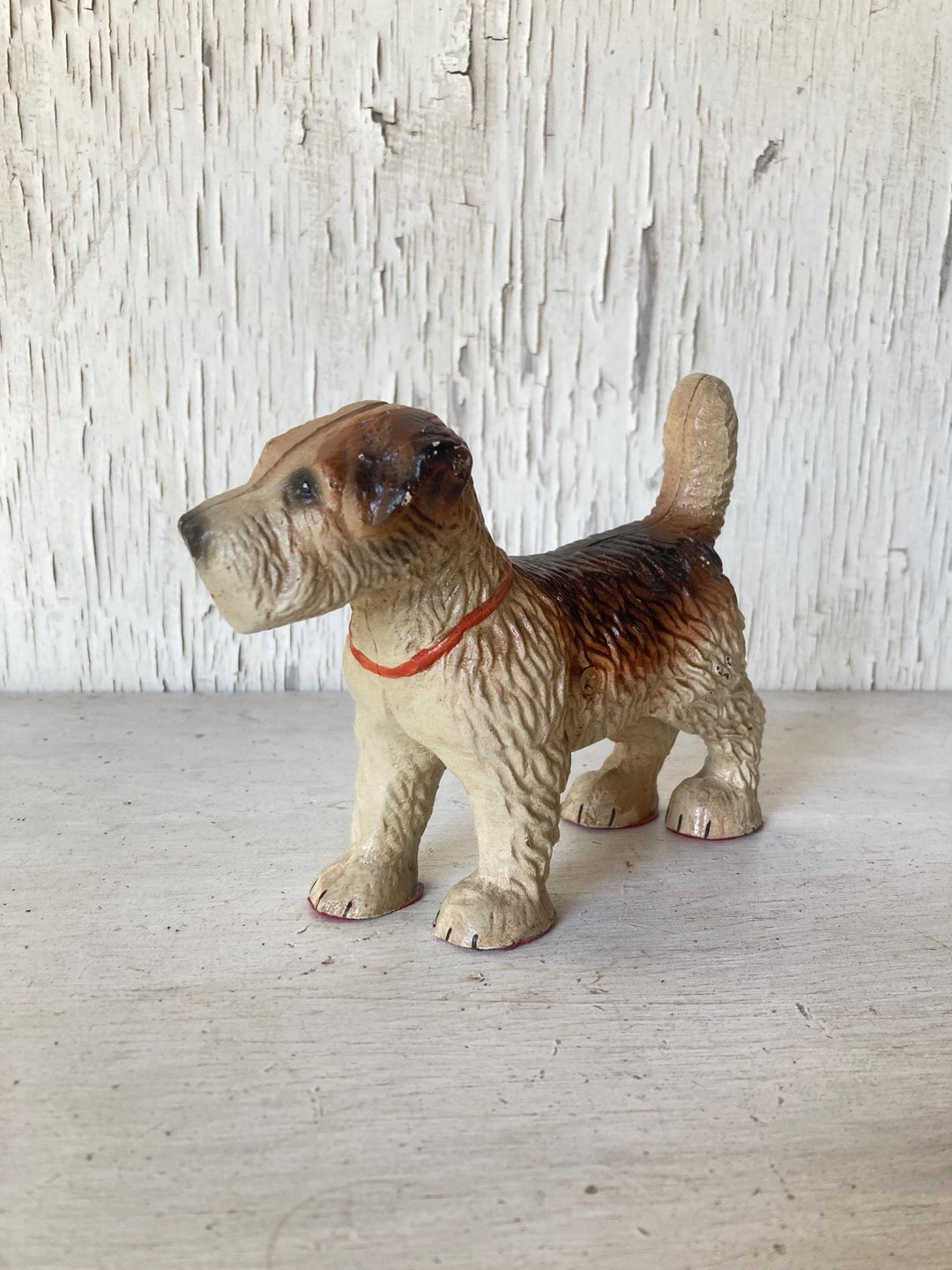 Vintage Cast Iron Dog Figurine, Made in China, Pets, Upper Deck ...