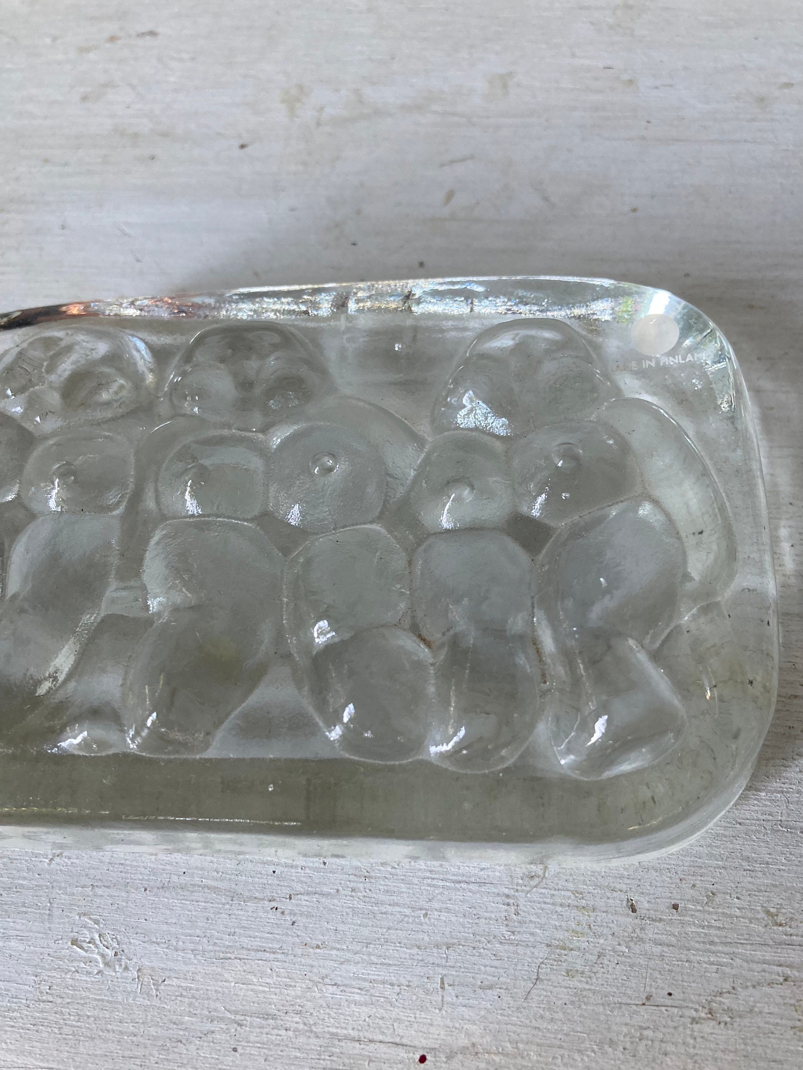 Vintage Glass Paperweight by Jorma Vennola Made in Finland - Etsy