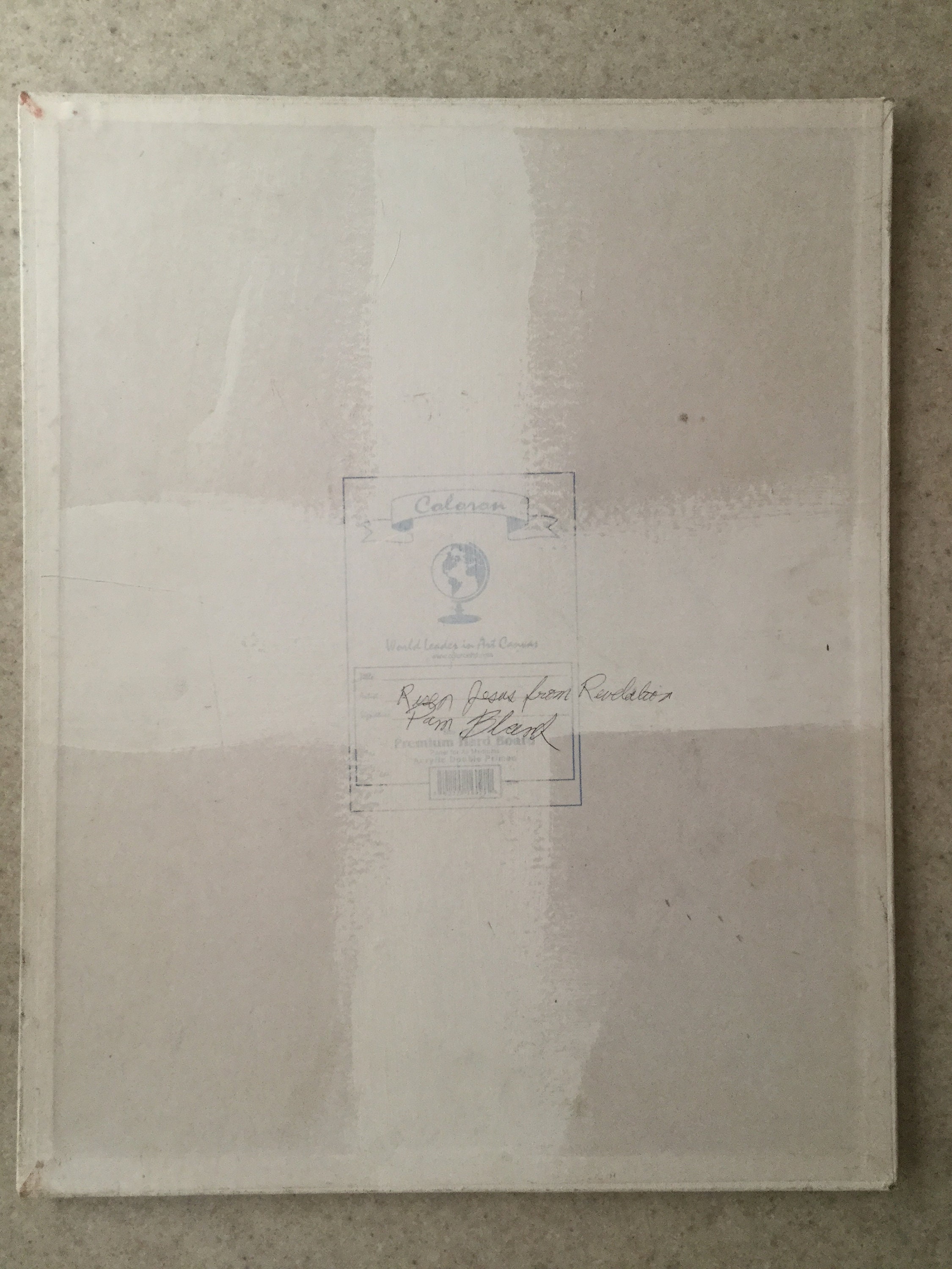 Vintage Religious Folk Art, Hand Painted by Pam Blank, risen Jesus From ...