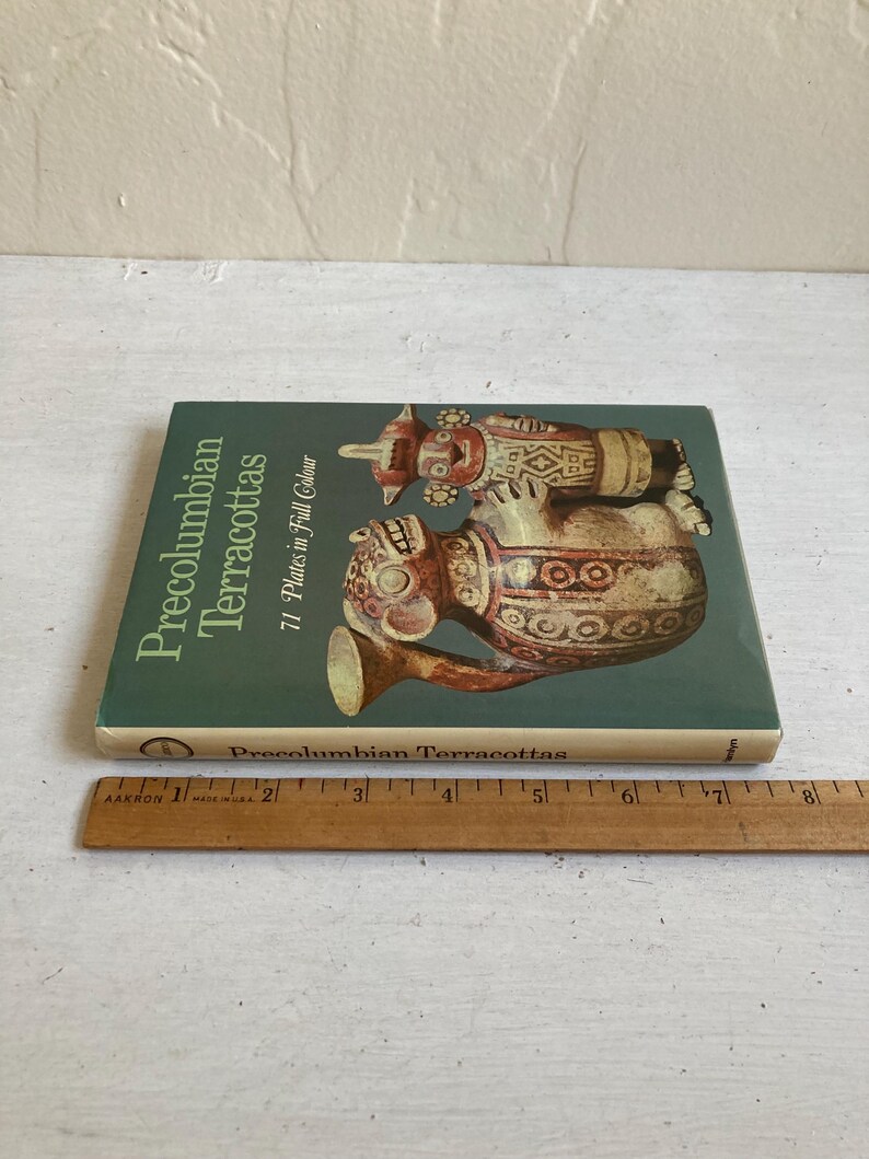Vintage Art Book "pre-columbian Terra Cottas", Latin America, Travel ...