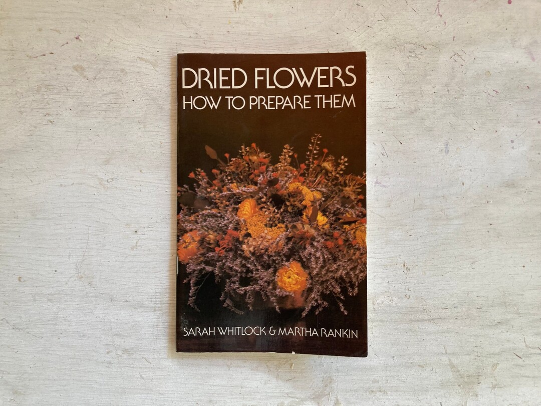Vintage Dover Guide "dried Flowers, How to Prepare Them," Sarah ...